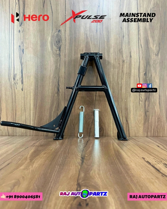 HERO XPULSE 200 CENTER STAND KIT (MAIN STAND) WITH FITTINGS – RAJ AUTOPARTZ