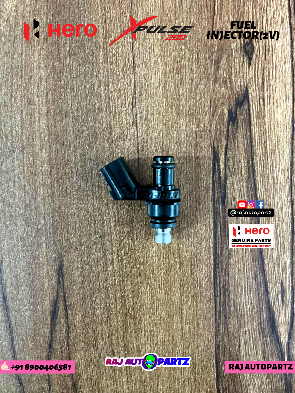 XPULSE 200 2V FUEL INJECTOR – RAJ AUTOPARTZ