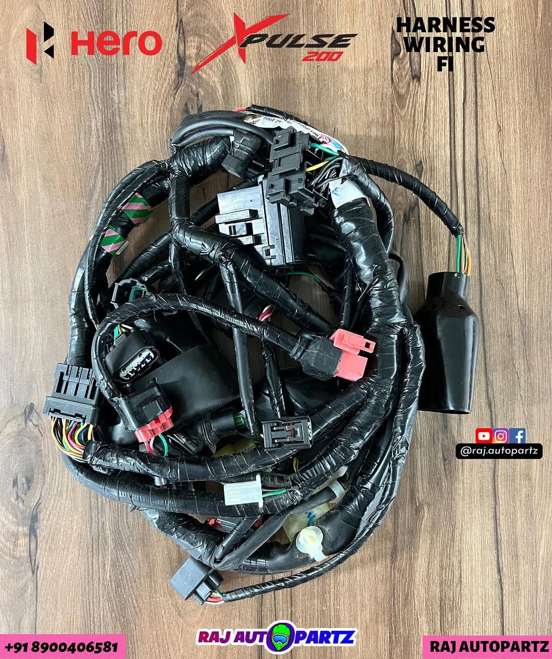 HERO XPULSE 200 2V HARNESS WIRING FI – RAJ AUTOPARTZ