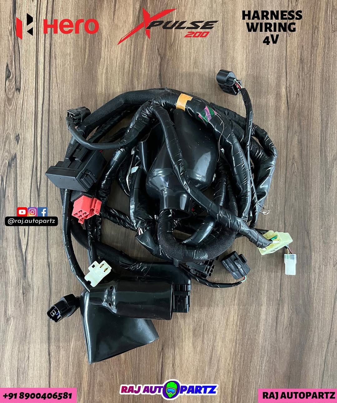 HERO XPULSE 200 WIRING HARNESS (4V BS6) – RAJ AUTOPARTZ