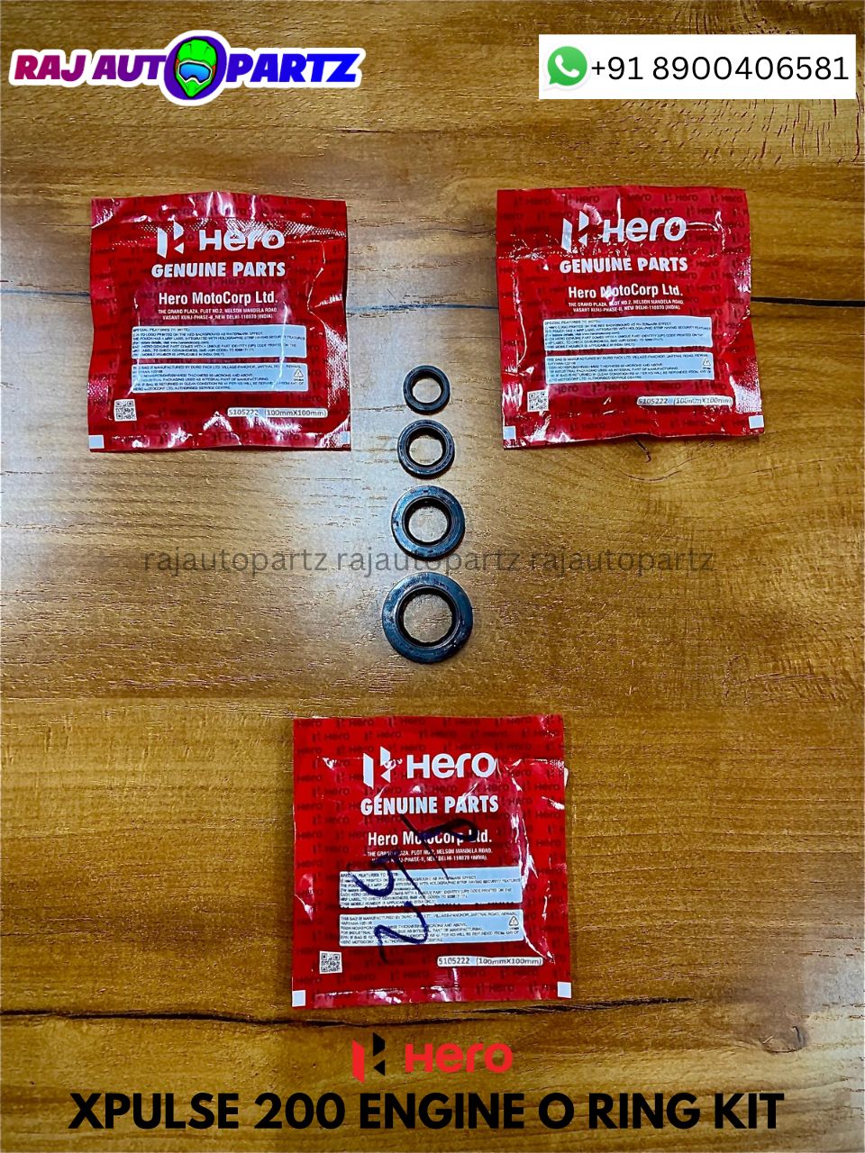 HERO XPULSE 200 ENGINE O RING KIT – RAJ AUTOPARTZ
